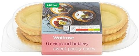Waitrose 6 Sweet Pastry Cases 156g : Amazon.co.uk: Grocery