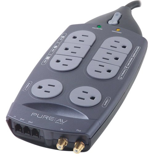 Belkin PureAV Home Theater 8-Outlet Surge Protector : Amazon.in ...