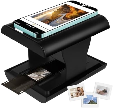 Mobile Film Scanner 35 mm, Positive and Negative Slide Scanner for ...