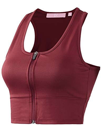 Regna X Women Racerback Sports Bras Comfortable Cotton Blend Bra Tops ...