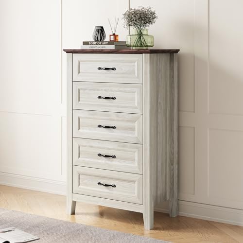 Amazon.com: LINSY HOME 9 Drawers Dresser for Bedroom, Wood Bedroom ...