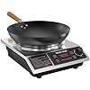 Amazon.com: leconchef Induction Cooker with Wok 1800W Professional ...