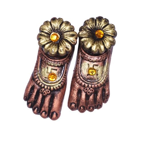 Buy Pranavi Collection Maa Laxmi ji Charan | Maa Lakshmi Mitti Charan ...