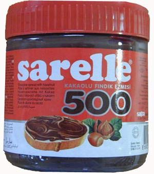 Amazon.com : Chocolate Spread with Hazelnut (sarelle) 400g : Sandwich ...