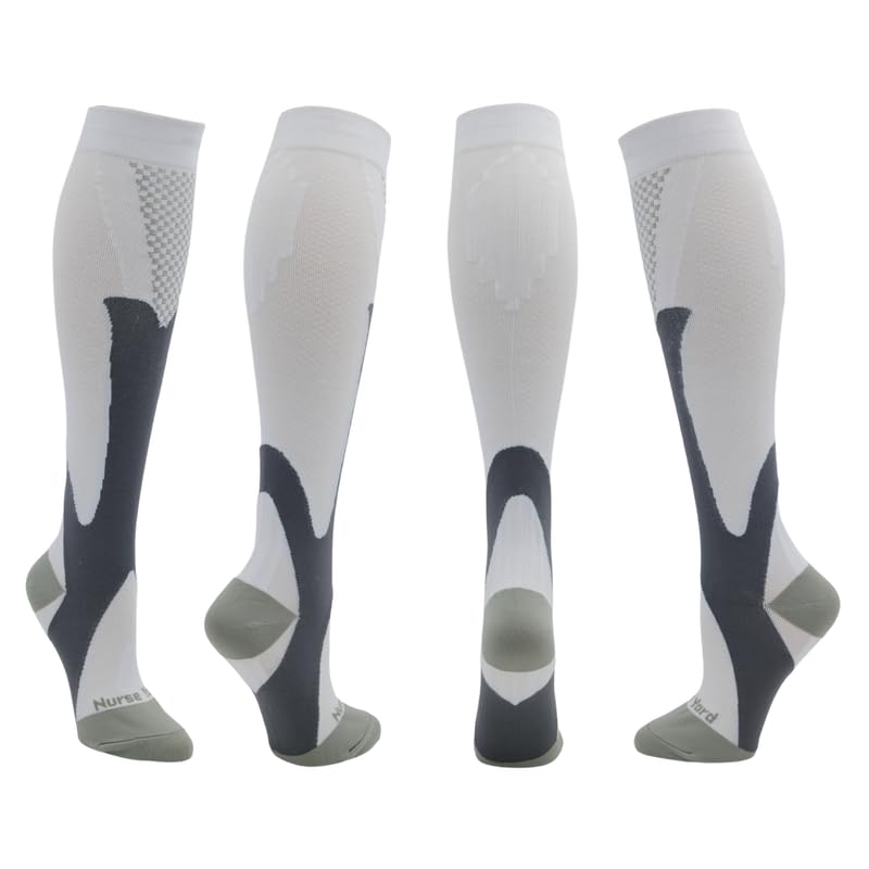 Amazon.com: Nurse Yard Compression Socks for Nurses - Women & Men - 20 ...