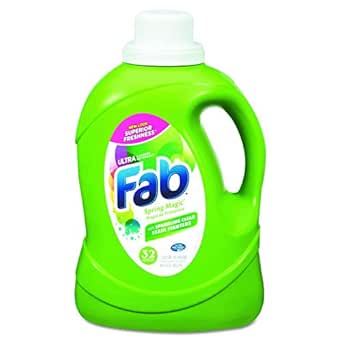 FAB 37060 50 oz Spring Magic 2 x Liquid Detergent (Case of 6) : Amazon ...