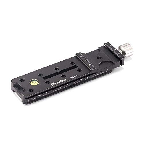 Buy Leofoto NR-140 140mm Nodal Slide Rail & Clamp with D-Ring Screws ...