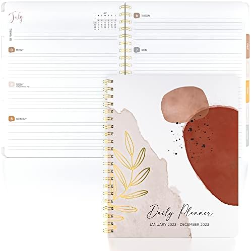 Amazon.com : Simplified 2023 Daily Planner and Calendar Book ...