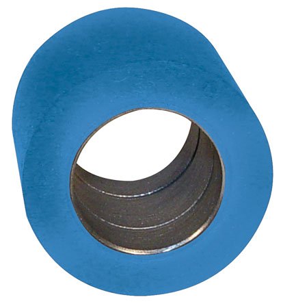 Roller, Solid - Bonded to Steel Insert, Urethane, Duro.=60, Size=2" dia ...