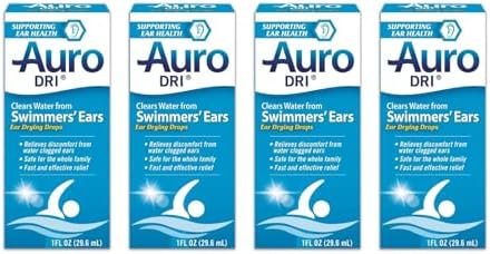 Amazon.com: Auro Dri Swimmer's Ear Drying Drops, Fast Relief, 1 fl oz ...