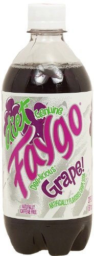 Amazon.com : Faygo diet grape flavor soda, 20-fl. oz. plastic bottle by ...