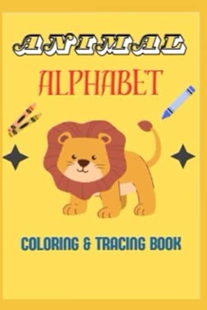 Animal Alphabet Tracing & Coloring By Letters Book: V, J: 9798264019067 ...