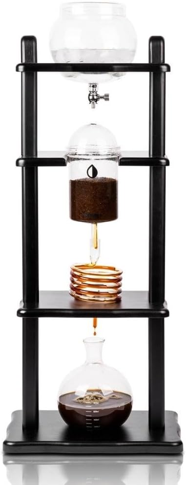 Amazon.com: NISPIRA Luxury Ice Cold Brew Dripper Coffee Maker in ...