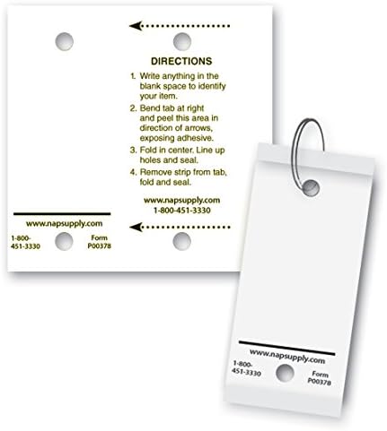 Amazon.com : Self-Laminating Key Tag - Blank White Pk/250 : Office Products