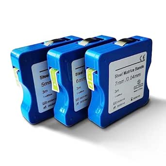 Dental Matrix Bands Dental Stainless Steel Roll Sectional Contoured ...