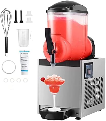 Amazon.com: VEVOR Slushy Machine, 3L Commercial Slushie Machine, Single ...