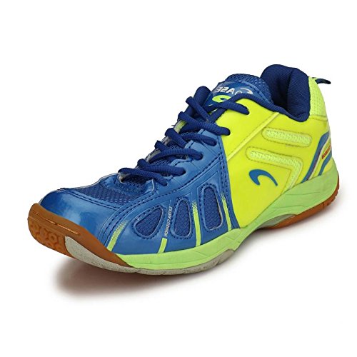 Buy ASE Pro Men’s Professional Badminton Shoe Blue-Green at Amazon.in