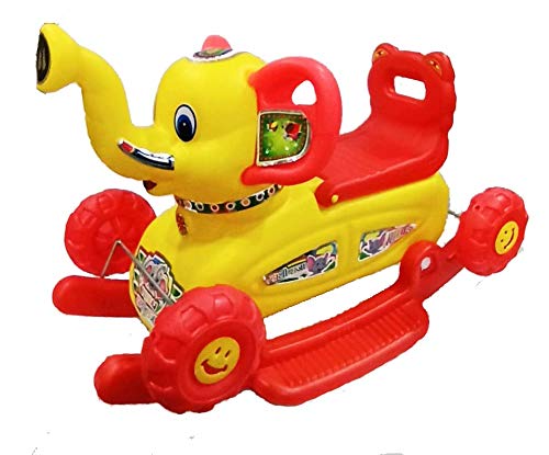 Yuvraj Toys 2 in 1 Baby Elephant Rider for Kids 1-5 Years Birthday Gift ...