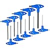 Draper 10 Piece T-Handle Hexagon Allen Key Set | Metric Long Pattern ...