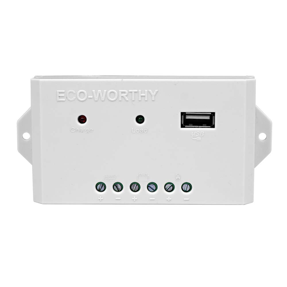 Buy ECO-WORTHY 3A 12V Solar Charge Controller Solar Panel Battery ...