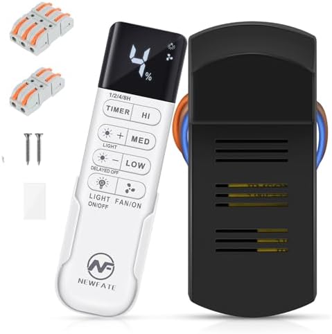 Amazon.com: Alexsix Universal Ceiling Fan Remote Control Kit ...