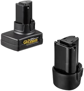 Amazon.com: Durofix B1225LA-2P2 G12 Series 12V Li-ion Interchangeable ...