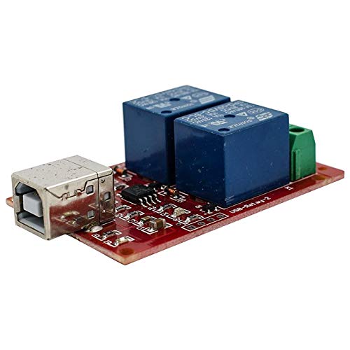 3NH® 5X(USB Control 2-Way 5V 2 Channel Relay Module Computer Control PC ...
