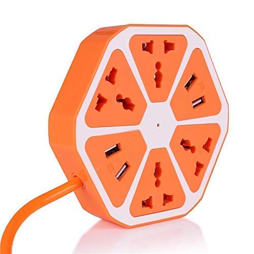 PICO PRIDE Electric Extension Board with 4 Power Socket & 4 USB Port ...