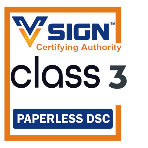 Vsign Class-3 Organization - Combo (Signature + Encryption), Digital ...