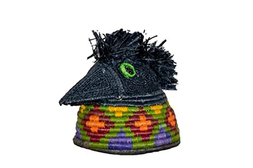 Amazon.com: Blue Parrot Bird Mask Wall Hanging Animal Head Wall Decor ...