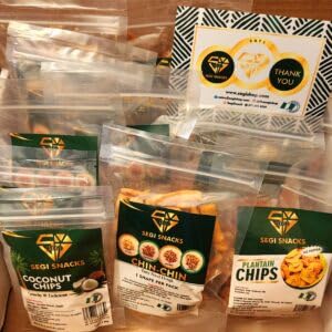 Amazon.com: Large Nigerian Variety Snack Pack (Peppered Plantain Chips ...