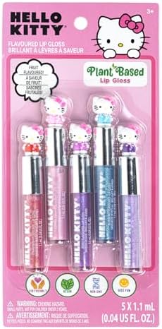 Amazon.com : SANRIO Hello Kitty Lip Gloss Hello Kitty & Friends Lip ...