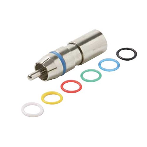 Amazon.com: RCA Compression Connector RG59 Mini Coaxial Cable PermaSeal ...