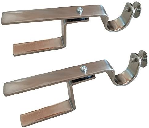 Amazon.com: NoNo Bracket XL - Inside Mounted Faux Wood Blinds Curtain ...