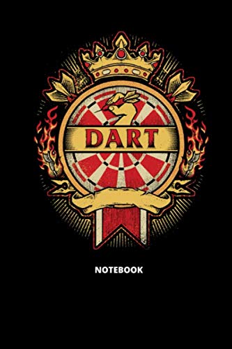 Dart Notebook: 6x9 Darts Notebook With Lined Paper and 120 pages, ideal ...