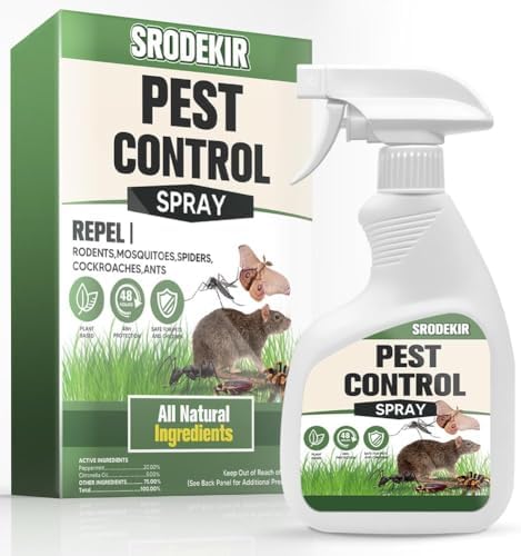 SRODEKIR Pest Control Spray,Rodent Repellent,Mouse Repellents Outdoor ...