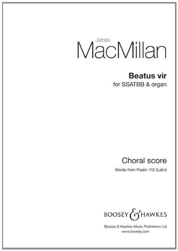 Amazon.com: BEATUS VIR CHANT: 9780851627779: JAMES MACMILLAN: Books