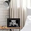 Amazon.com: TROCOTN Dementia Clocks, Large Display Calendar Alarm Clock ...