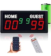 Amazon.com : YZ Upgraded Digital Scoreboard with Timer, Mini Magnetic ...