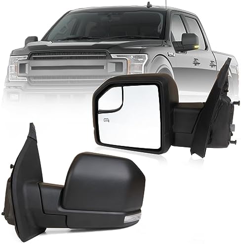 MITZONE F150 Driver Side Mirror compatible with 2015-2020 Ford F-150 ...