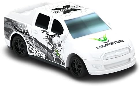 Crash'ems Monster Pull Back car|2 Modes SUV Stunt Vehicle Toy|Explodes ...