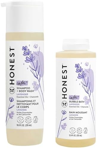 Amazon.com: The Honest Company Lavender Calm 2-in-1 Cleansing Shampoo ...