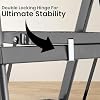 Norman Jr Grey 4 Step Ladder for Home Use with Built-in Tool Tray ...