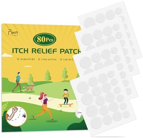 Amazon.com: Itch Relief Patch 80pcs Anti Itch Stickers Nature Formula ...