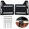 Amazon.com: 2 Pcs Bed Frame Brackets Adapter for Headboard Extra, Heavy ...