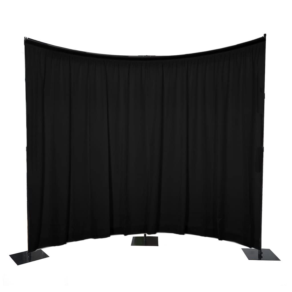 Buy Efavormart 13ftx11ft Wide Heavy Duty Metal Curved Curtain Backdrop ...