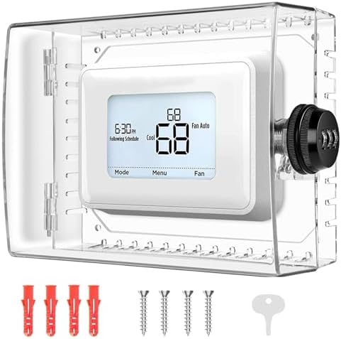 Amazon.com: Universal Thermostat Lock Box with Enhanced Security Keys ...
