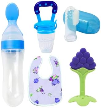 Buy Smiley mia Spoon Bottle with Silicone teether, Pacifier, Finger ...