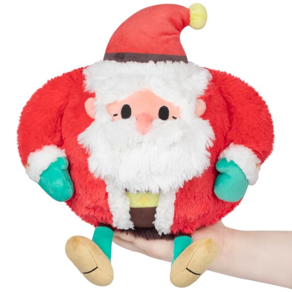 Amazon.com: Squishable / Mini Santa Claus Plush : Toys & Games