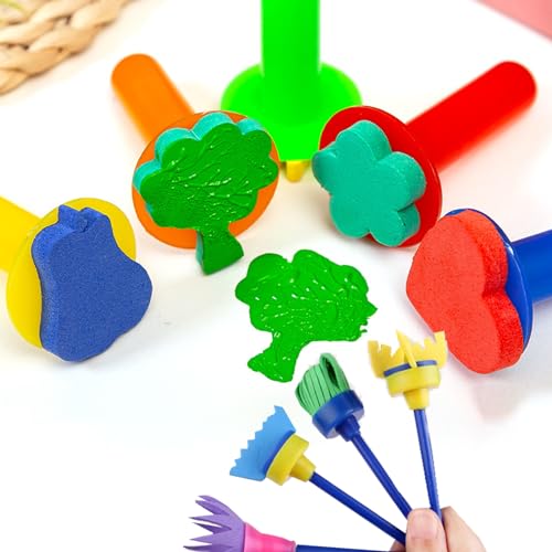 Snapklik.com : Paint Sponges For Kids,Kids Paint Sponges,POYLKJGYT Kids ...